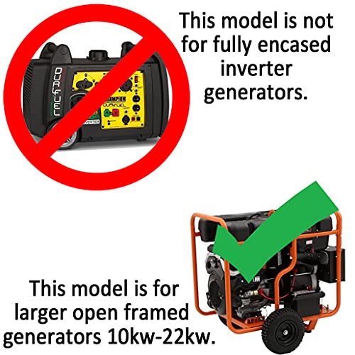 GenTent XL Generator Running Cover - Universal Kit - for Larger Open Frame Generators (Extreme, Tan)
