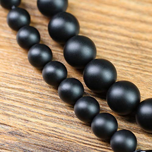 COAI Matte Onyx Stone King Queen Matching Couples Bracelets