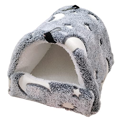 LeerKing Luminous Rat Hammock Bed Ferret Rodent Hammock Bed Hideout Cage Accessories Toy Bed for Guinea Pig Chinchilla Hedgehog Sugar Glider