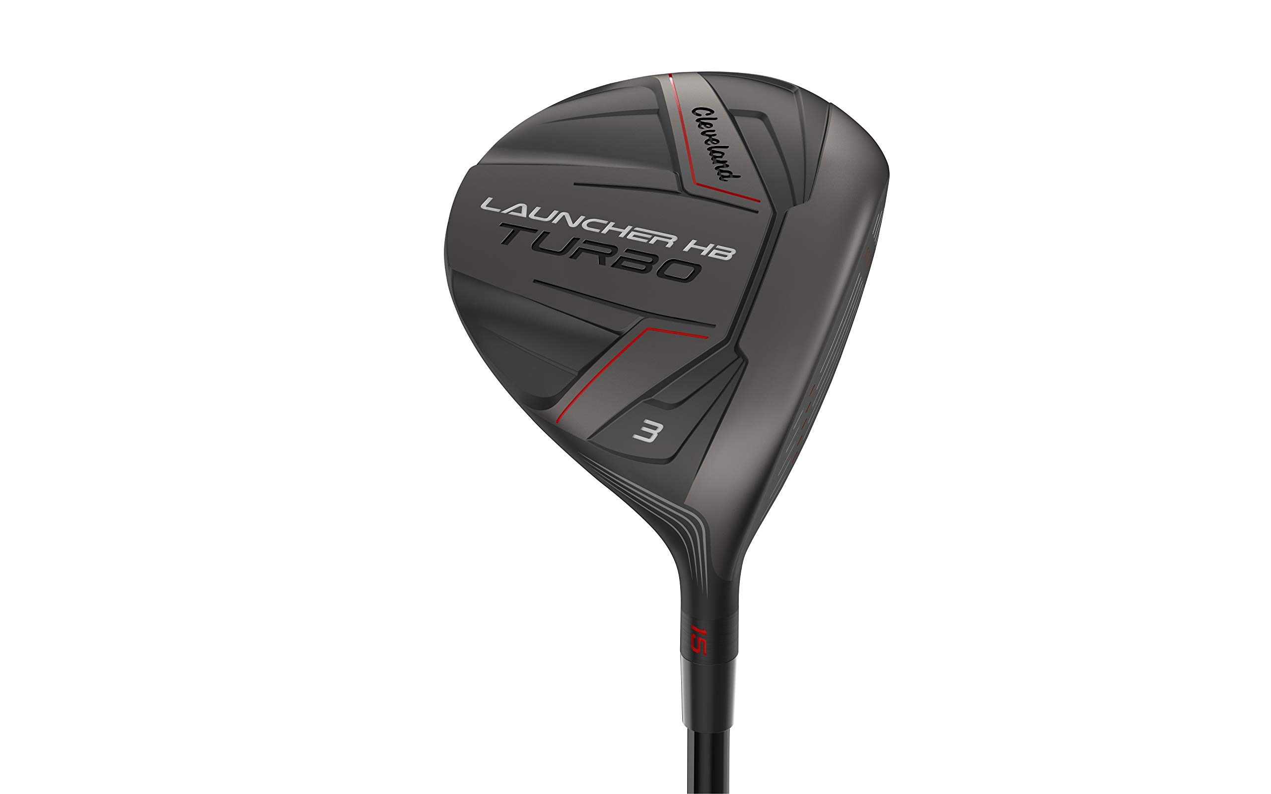 Cleveland Golf Launcher HBTurbo Fairway Wood 3 A RH , Black, Large