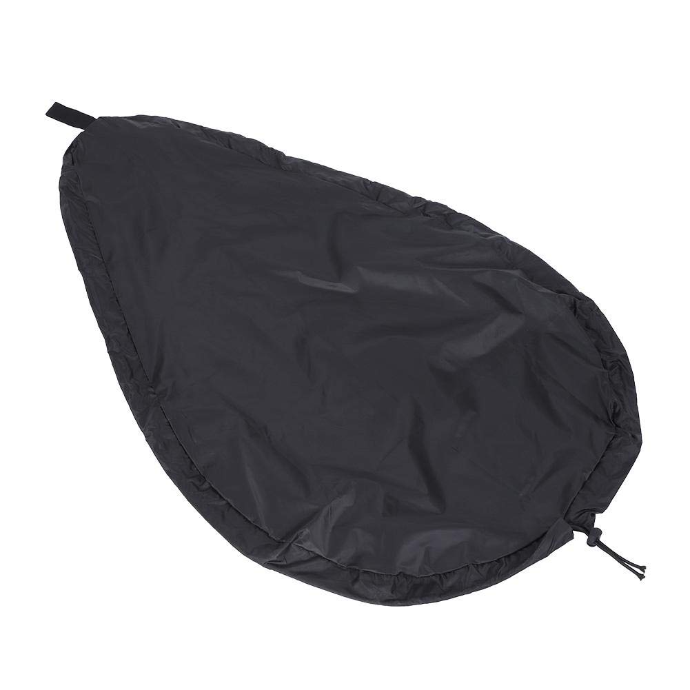 Cockpit Cover for Kayak, Kayak Cockpit Protector, Breathable Adjustable UV50+ Universal Fit Blocking Kayak Canoe Cockpit Cover Protector Black 5 Sizes Optional for Indoor and Outdoor(XL)