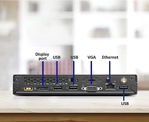 Lenovo ThinkCentre M73 Tiny Desktop Computer Mini PC, Intel Core i5-4570T up to 3.6GHz,16GB RAM,512GB SSD,WiFi Bluetooth,Wireless Keyboard and Mouse,Windows 10 Pro(Renewed)