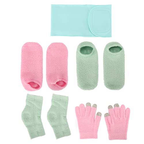 Moisturizing Gel Repair Gloves for Hand Foot Elbow Neck Hydrating Skin Repair Hydrating Covers Neck Elbow Hand Foot