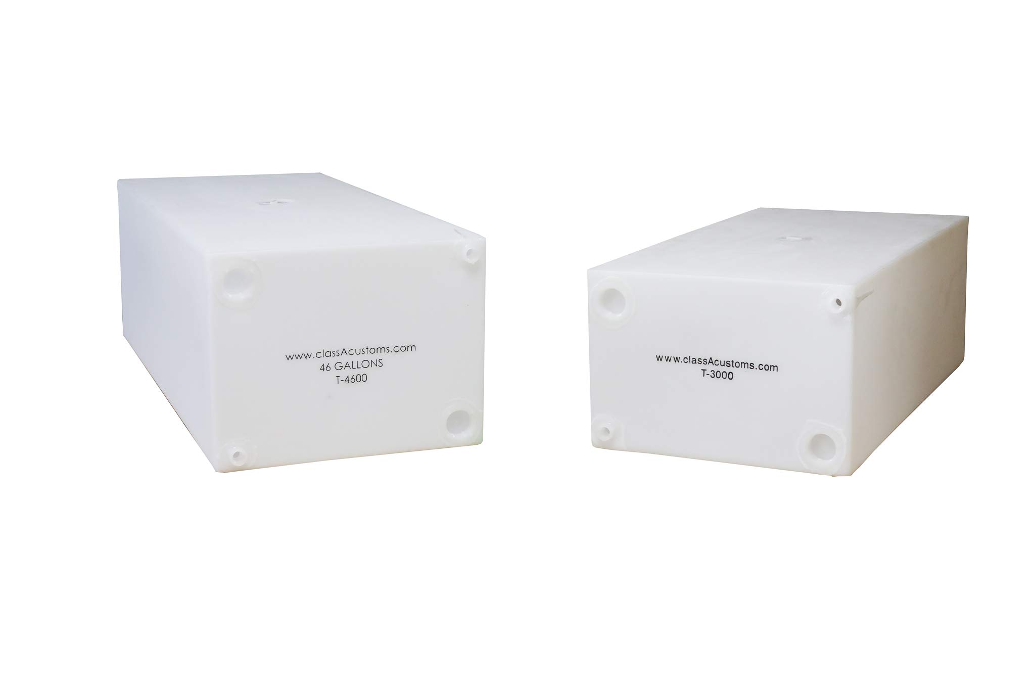 Class A Customs | RV Fresh and Gray Water Tank | Combo Pack (30 Gallon & 46 Gallon) | RV Water Holding Tanks