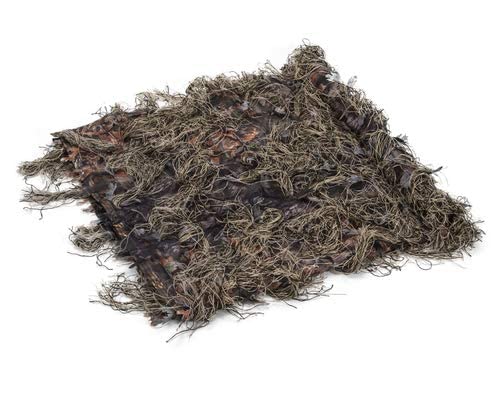 North Mountain Gear Camouflage Netting for Hunting Blinds - Duck Hunting (Woodland Brown, 12FT X 9FT)