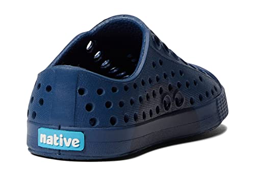 Native Shoes Baby Boy's Jefferson Block (Toddler) Frontier Blue/Frontier Blue/Insight Circle 9 Toddler M
