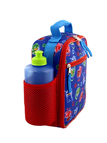 Disney PJ Masks Boy's Girl's Soft Insulated School Lunch Box (One Size, Blue/Red)