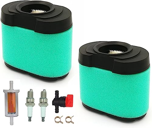 Extended Life Series 8 Pack of Air Filter Compatible with Briggs and Stratton 792105 276890 4163205 4163206 44H777 Engine Lawn Mower Extended Life Series John Deere Z425 GY21057 MIU11515 MIU11517