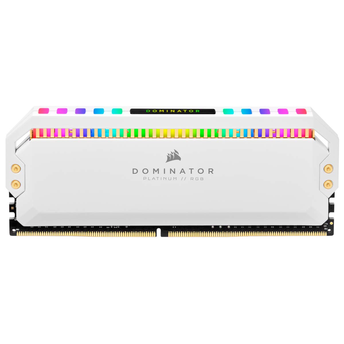 Corsair Dominator Platinum RGB 32GB (2x16GB) DDR4 4000 (PC4-32000) C19 1.35V Desktop Memory - White
