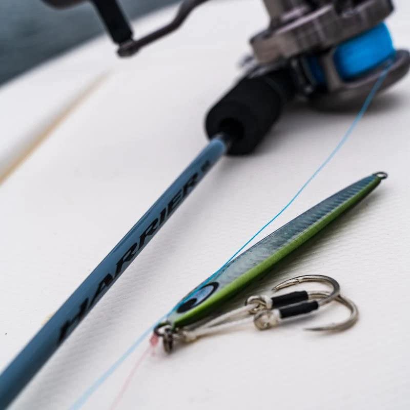 Daiwa HSP66MHB Harrier Slow Pitch Jigging Series, Sections= 1, Line Wt.= 40Lb Braid, Lure Weight= Up to 300G