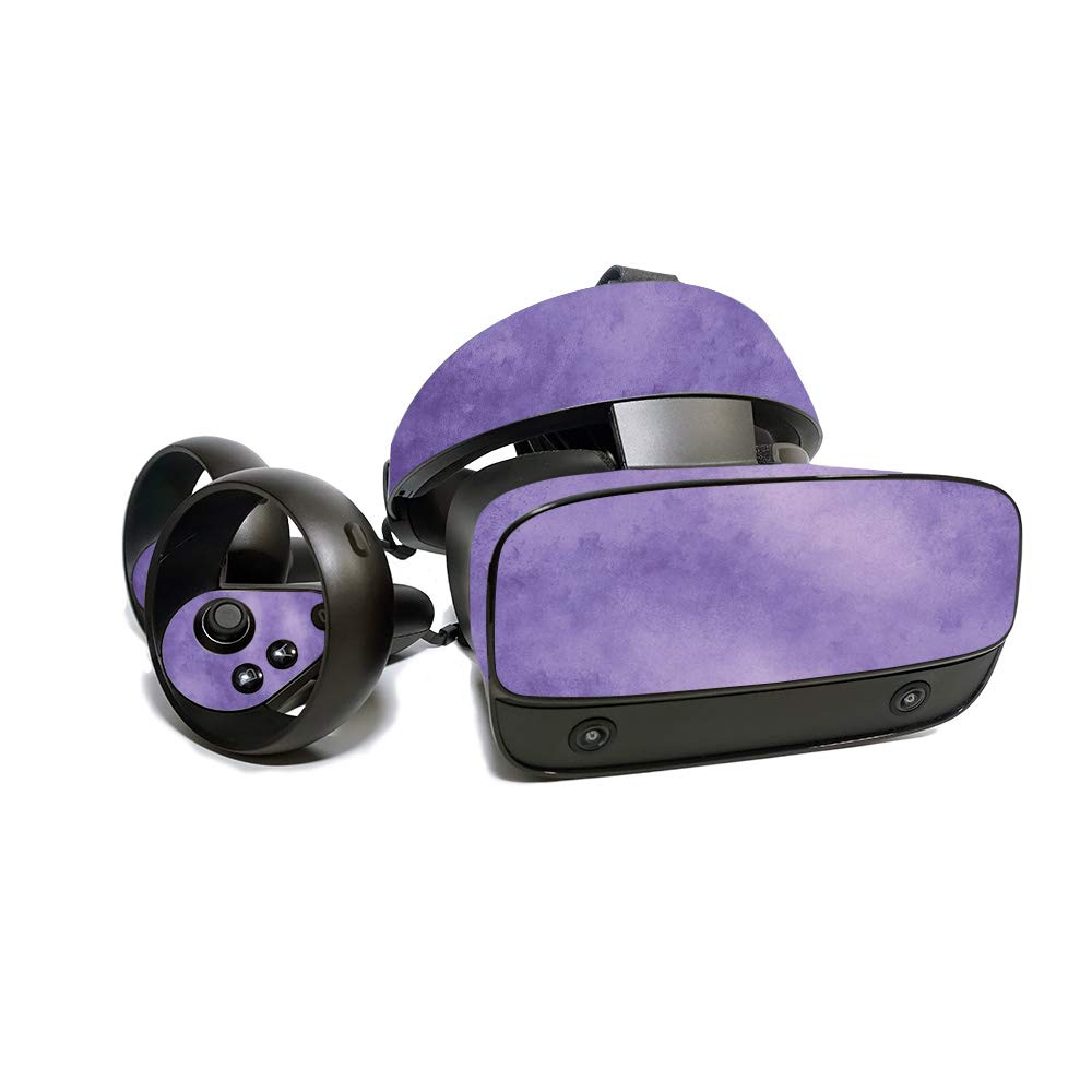 MightySkins Skin for Oculus Rift S - Purple Airbrush | Protective, Durable, and Unique Vinyl Decal wrap Cover | Easy to Apply, Remove, and Change Styles | Made in The USA