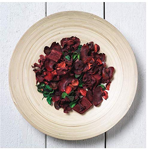DODXIAOBEUL 11.75Inch Bamboo Salad Bowl, Cheese Plate,Fruit Plate, Handmade Salad Bowl, Suitable for Tableware for Holiday Gatherings, Weddings, Christmas and Picnics. Renewable Material.