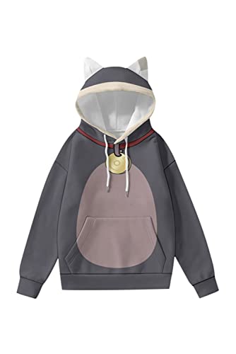Roocnie The Owl House King Hoodie Cosplay Anime Pullover TOH Season 3 Sweatshirt for Adult XXL