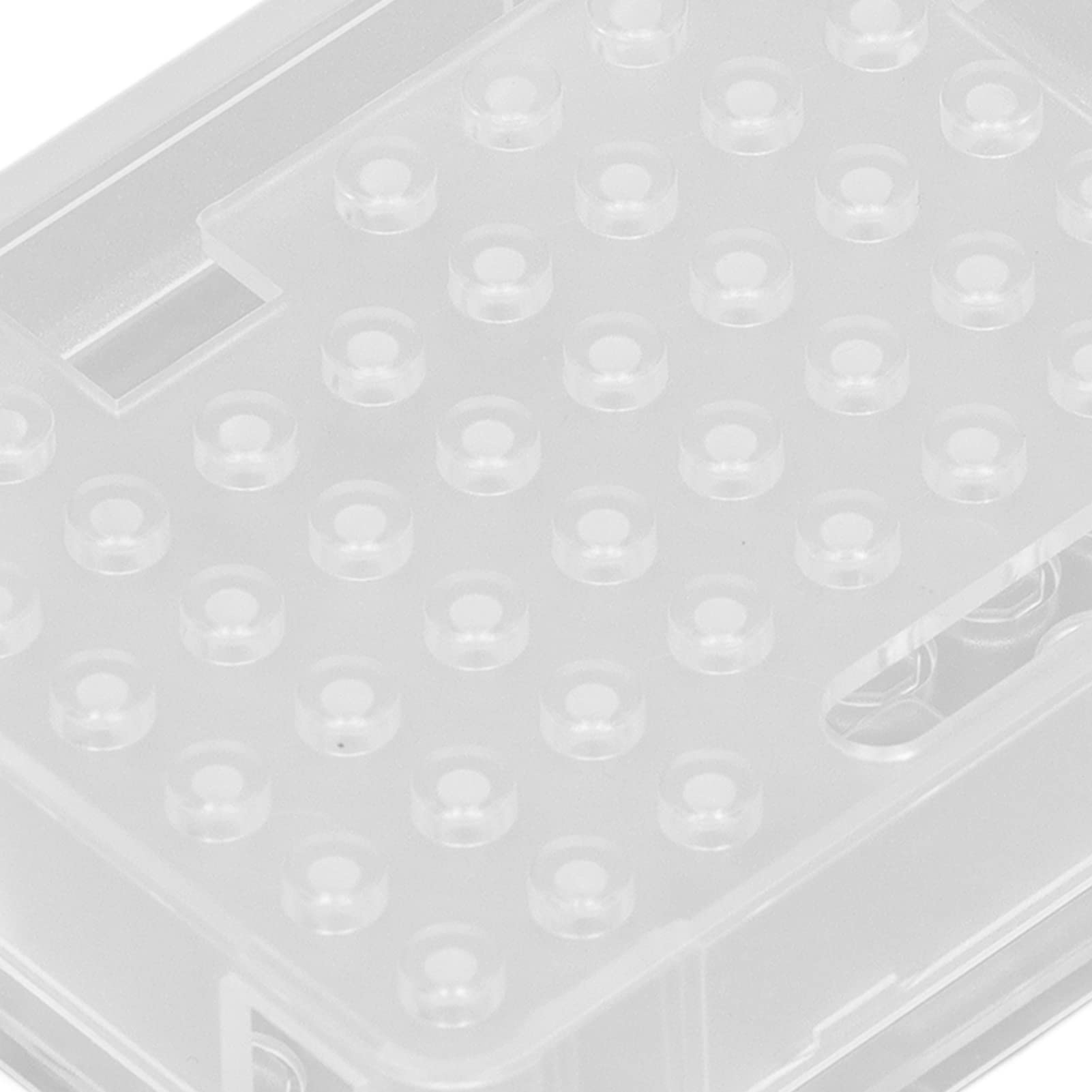 Electronic Housing, Reserved Holes, ABS Circuit Board Housing, Fast Cooling, DIY (Transparent)