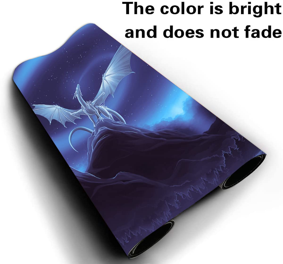Fantasy Black Lotus TCG Playmat, 24 x 14 inches Game Mat for MTG DTCG CCG RPG Trading Card Game Playmats Smooth Surface Battle Game Rubber Collection Cool 18