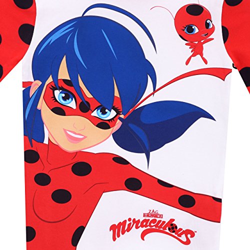 Miraculous Ladybug Girls' Lady Bug Pajamas 5 Multicolored