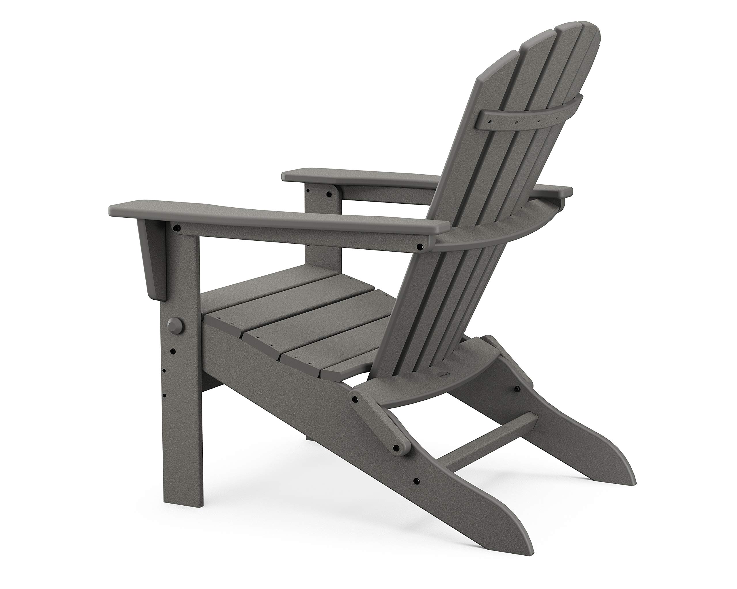POLYWOOD South Beach 3-Piece Adirondack Chair Set with Side Table