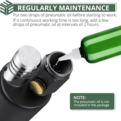 EYPINS Air Angle Grinder,Air Right Angle Die Grinder 1/4" 90 Degree Heavy Duty 20000 RPM Pneumatic Sander Polisher Tool for Contour Grinding, Polishing, Milling