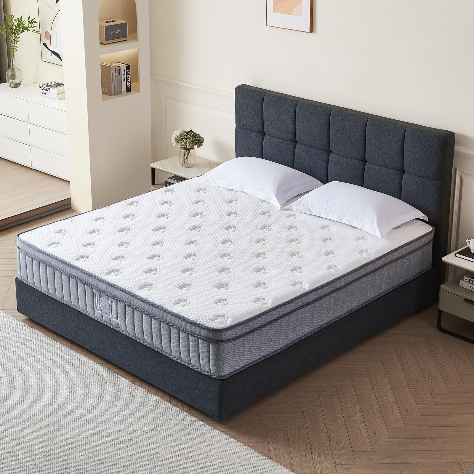 IEI Queen Mattress 12 inch - Memory Foam Mattress with 123456789