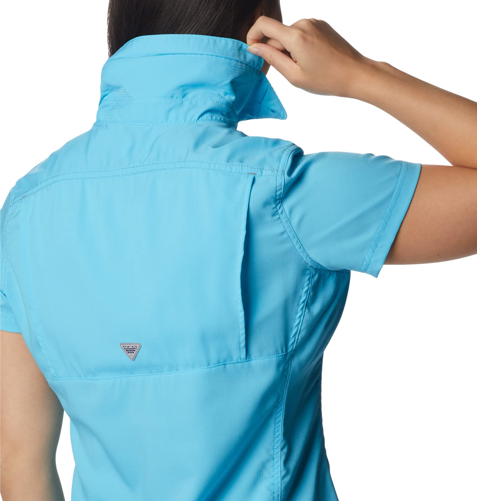 Columbia Women's Lo Drag Short Sleeve Shirt, Breathable, UV Protection