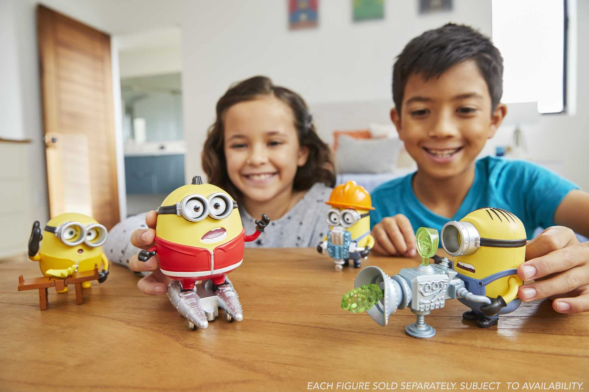 Minions Loud N’ Rowdy Stuart Talking Action Figure with Fart Cannon Toy, Kids Gift Ages 4 Years & Older