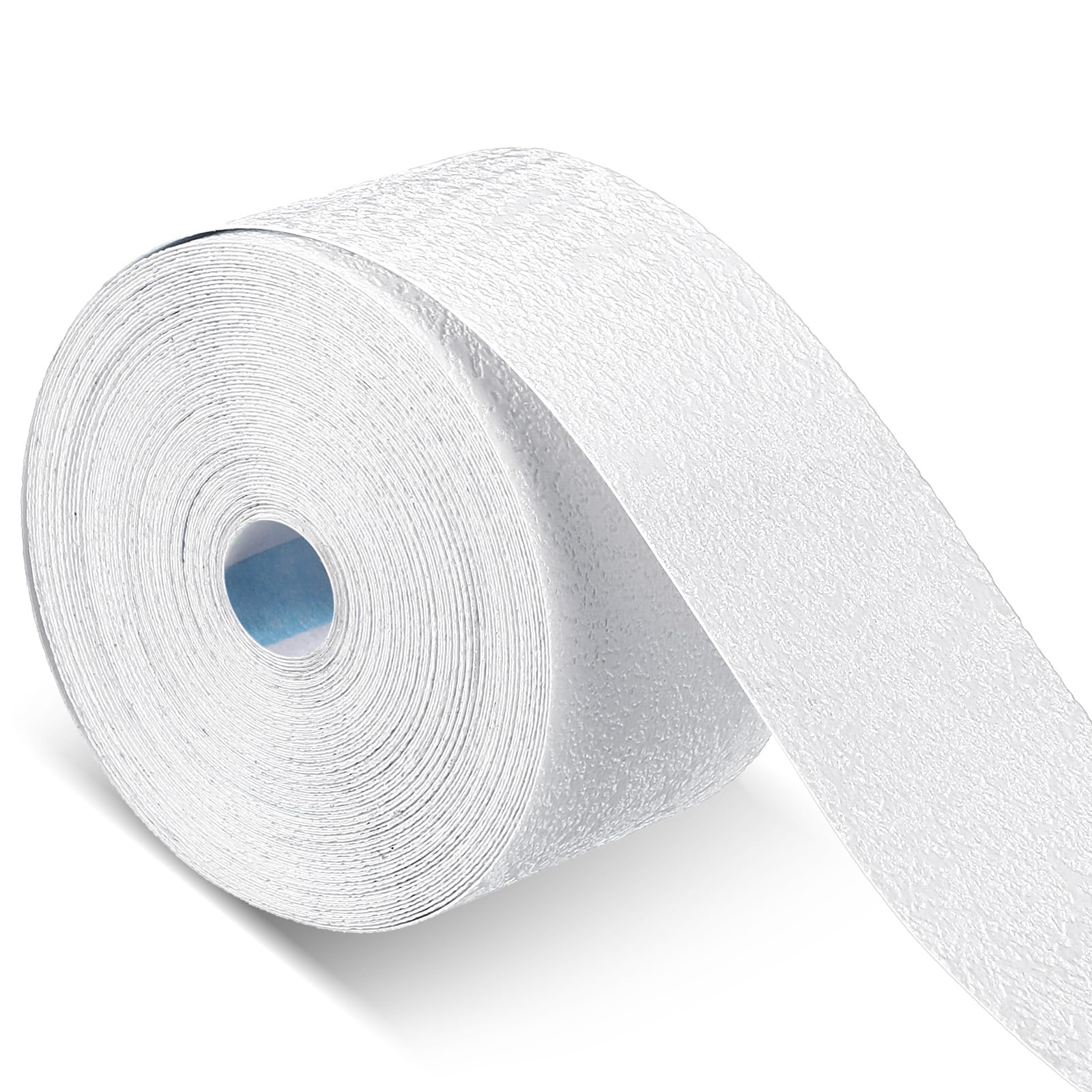 Innconee Self Adhesive Crack Tape 1.5'' x 32' Textured Roll Crack Tape Paintable for Walls, Diatom Mud Finish Texture Tape for Drywall Crack Repair