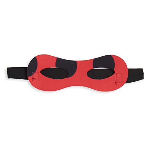Miraculous Ladybug Big Girls Cosplay Jumpsuit Gloves and Mask 3 Piece Costume Set Polka Dots Red 10-12