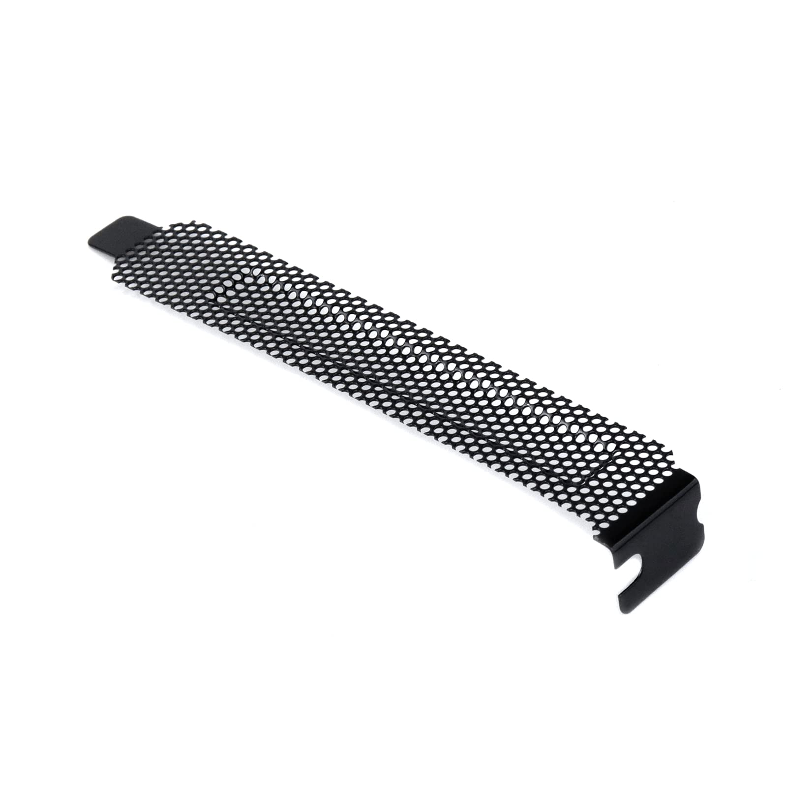 Faotup 5PCS 4.72Inch Length Black Pci Slot Cover Plate,Blanking Plate PC Case,PC Blanking Plate,Computer Accessories,with Screws