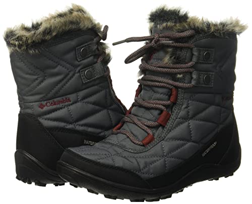 Columbia Women's Minx Shorty III, Graphite/Deep Rust, 8