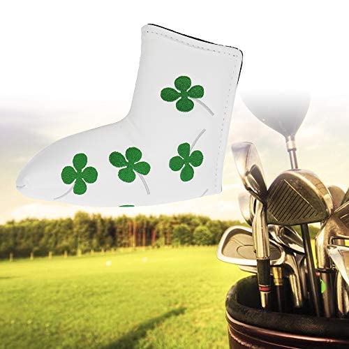 Dark Horse Golf Putter Head cover Shamrock Embroidered Blade for Scotty Cameron Ping TaylorMade Odyssey