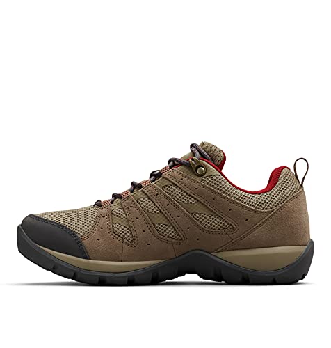 Columbia Women's Redmond V2 Waterproof, Pebble/Beet, 12