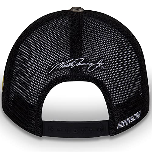 Checkered Flag Sports 2023 Martin Truex Jr Camo Hat - NASCAR Adjustable Automotive Racing Mesh Baseball Cap
