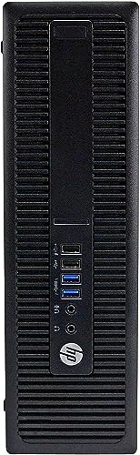 HP EliteDesk 800 G2 SFF Computer, Intel Core i7 6700 3.4Ghz, 32GB DDR4 RAM, 1TB SSD, 500GB HDD, RGB Keyboard, WiFi, BT, Windows 10 Pro(Renewed)