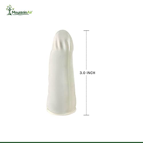 MountainAir β 250 Pcs Finger Cots - Disposable Finger Protectors - Rubber Finger Covers for Finger Tips - Electronic Repairs and More β Fingertips Protective Gloves Disposable Guards - Medium