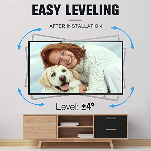 Mounting Dream TV Wall Mount for Most 26-55" TVs, TV Mount Full Motion with Swivel Articulating Arm, Perfect Center Design Wall Mount TV Bracket, up to VESA 400x400mm and 77 lbs Loading MD2418-MX