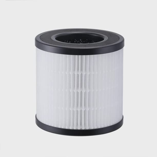 FULMINARE Air Purifier for Bedroom Black with Filter Replacement 1pack(P05)