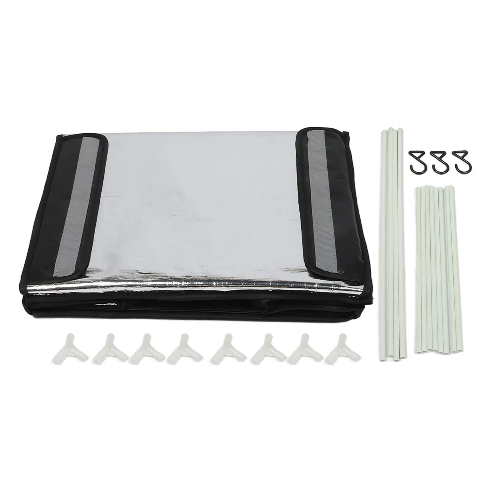 Insulated Bag for Food Delivery, Waterproof Large Capacity Hot and Cold Insulated Grocery Bag for Catering, Restaurants, Delivery Drivers, etc (80L)