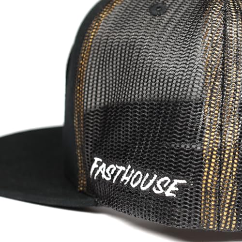 FASTHOUSE Ignite Hat (Black, One Size)