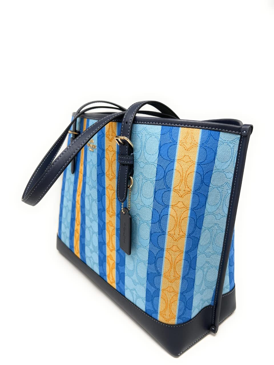 COACH Mollie Tote In Signature Jacquard With Stripes