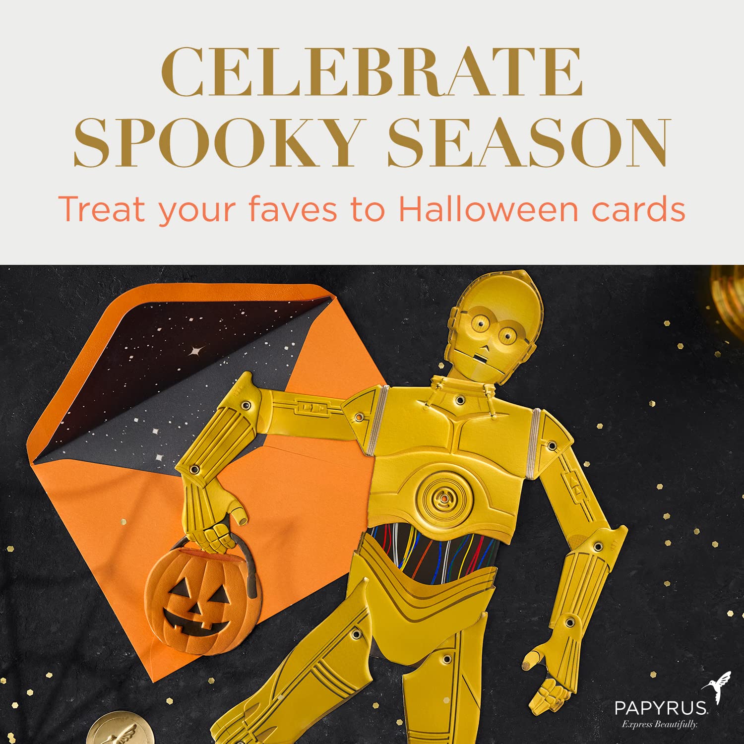 Papyrus Halloween Card (Wonderfully Spooky Day)