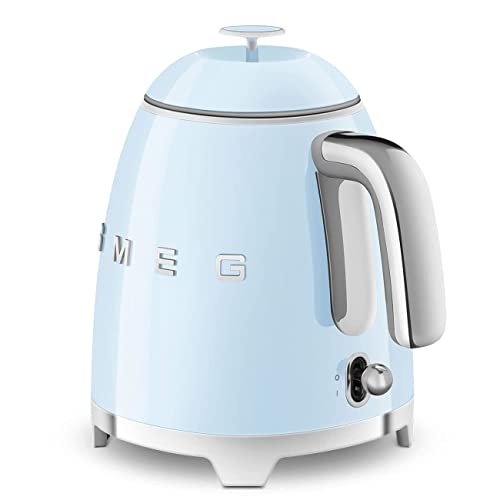 Smeg Pastel Blue 50's Retro Style Electric Mini Kettle