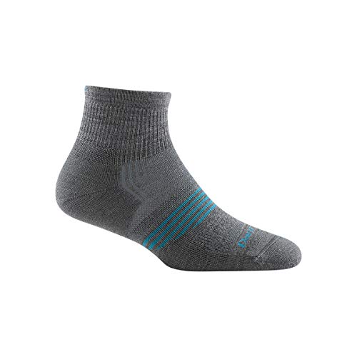 Darn Tough Vermont Element Quarter Lightweight with Cushion Gray MD (US 7.5-9.5)