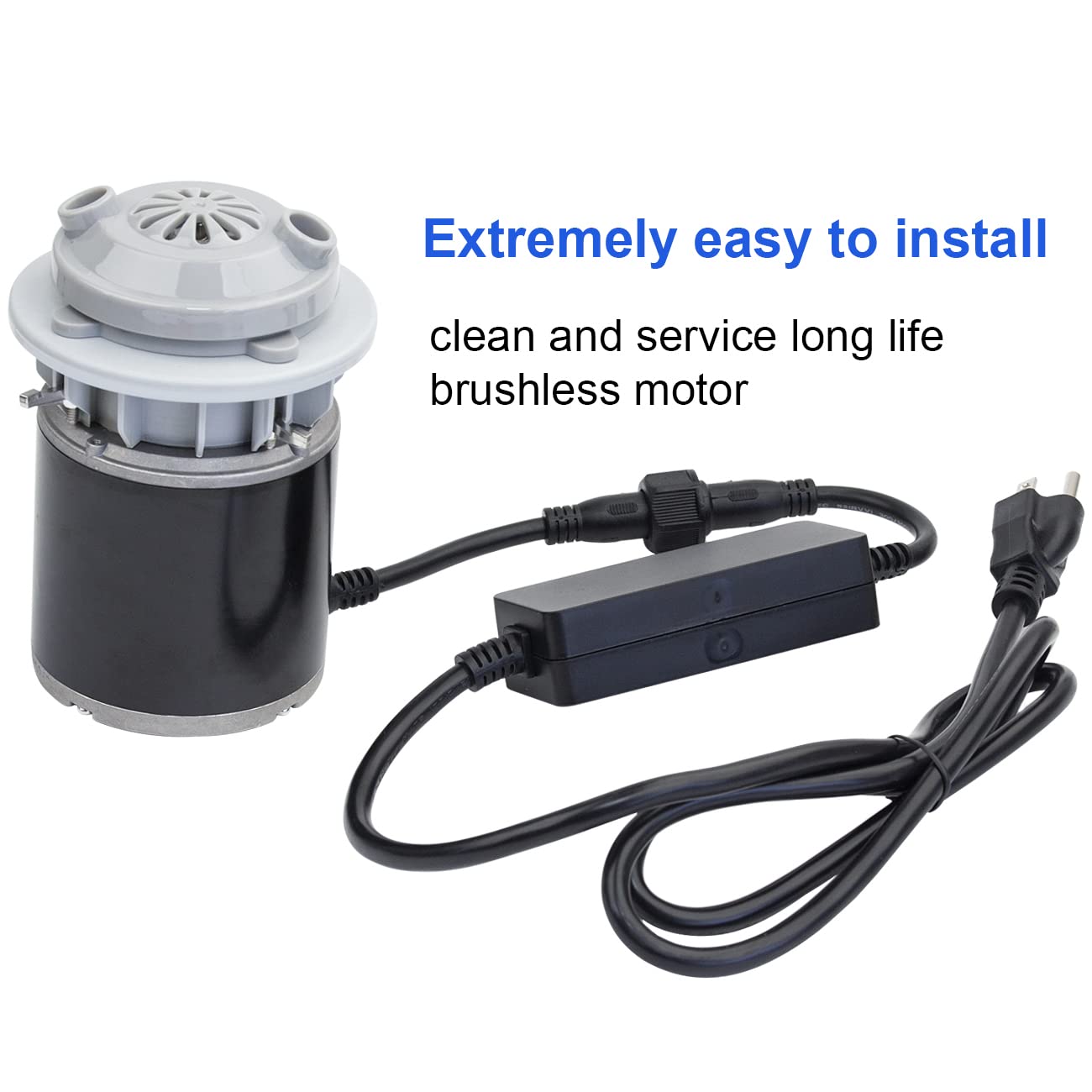 FBULWSEC Spa Pedicure Chair Motor & Pipeless Jet Magnetic for Luraco Magnet Jet BF-004