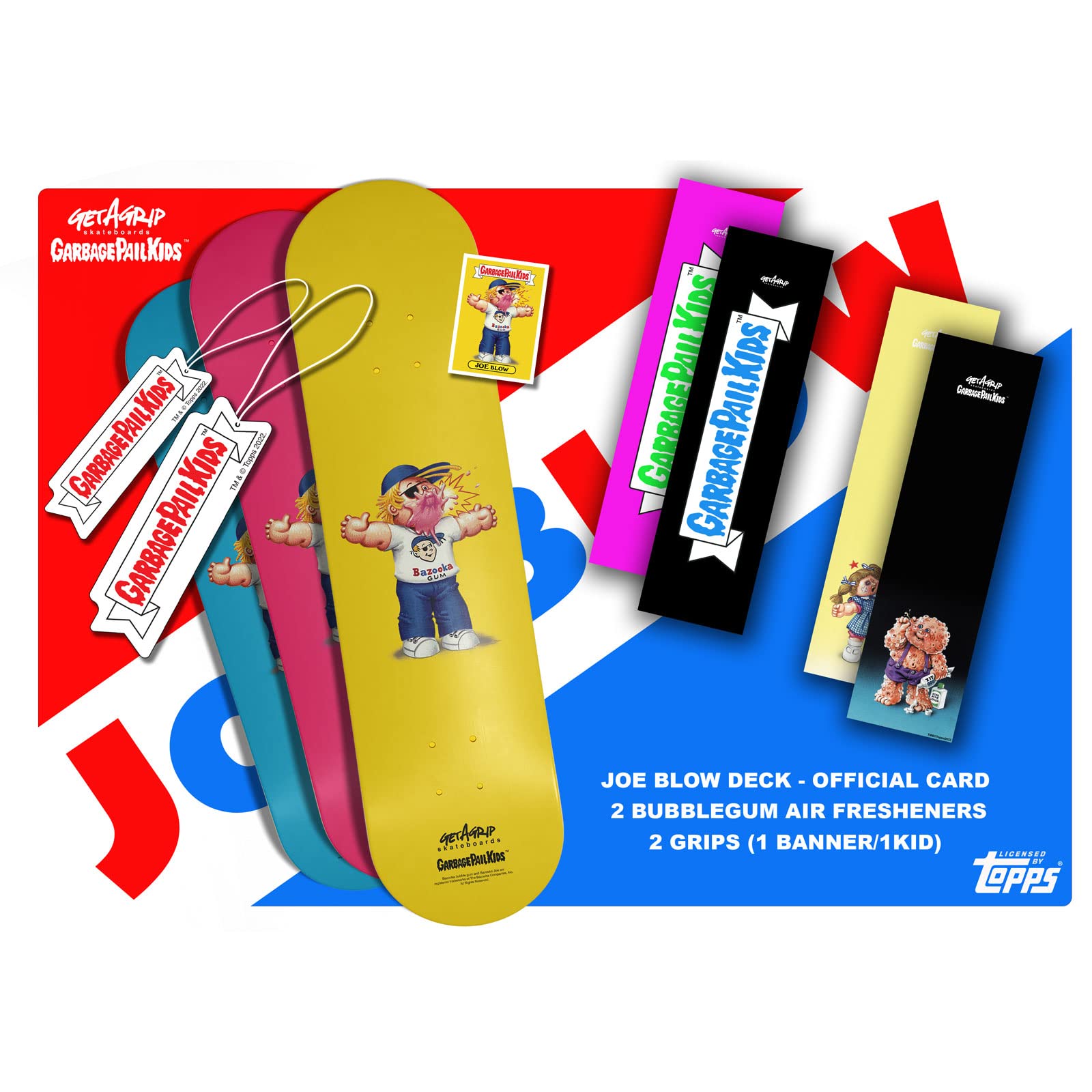 GPK Americana Deck 1: Bazooka Joe Blow - Skateboard Deck
