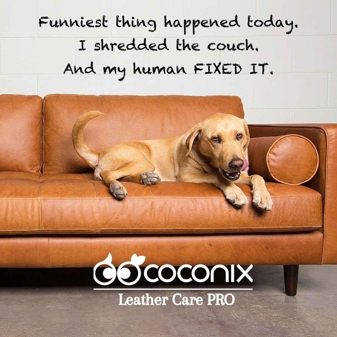COCONIX Leather Care PRO Professional Black Leather & Vinyl Repair Kit