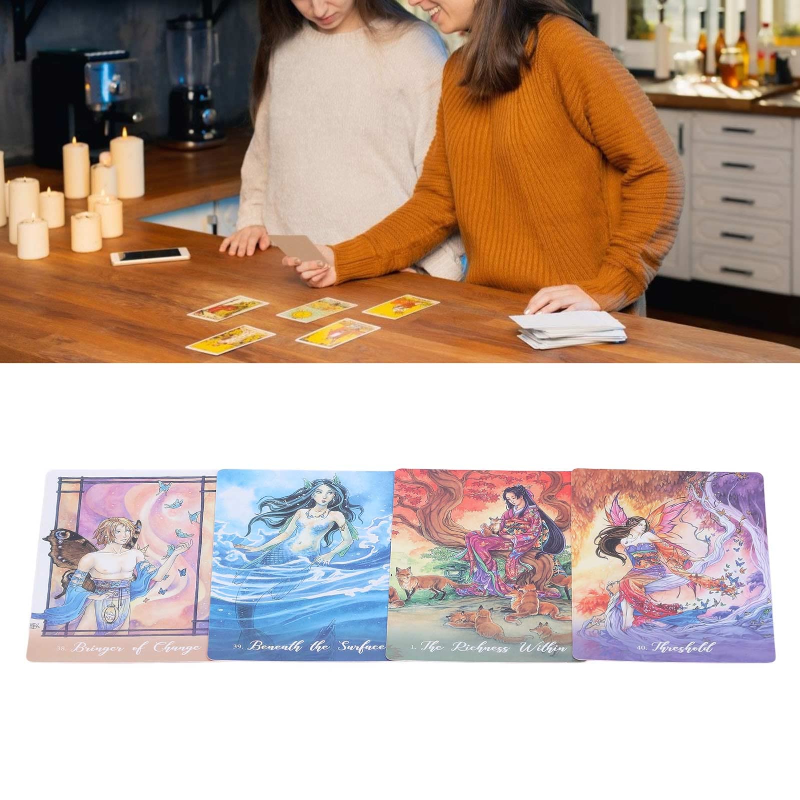 Destiny Divination Card, Guessing Card Paper Material for Game Gift