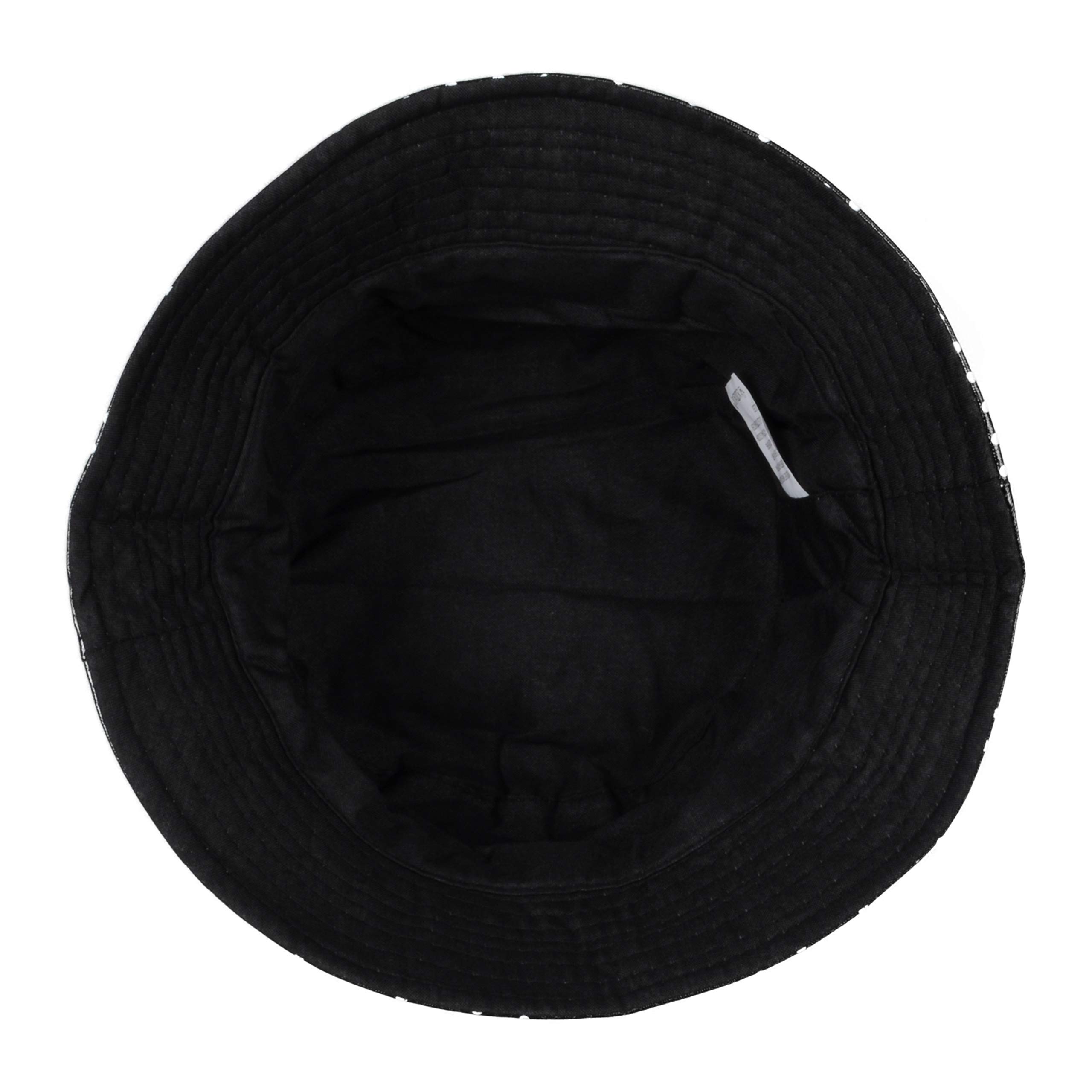 Toutacoo, Waterproof Vinyl Bucket Rain Hat Polka Dot - Blue
