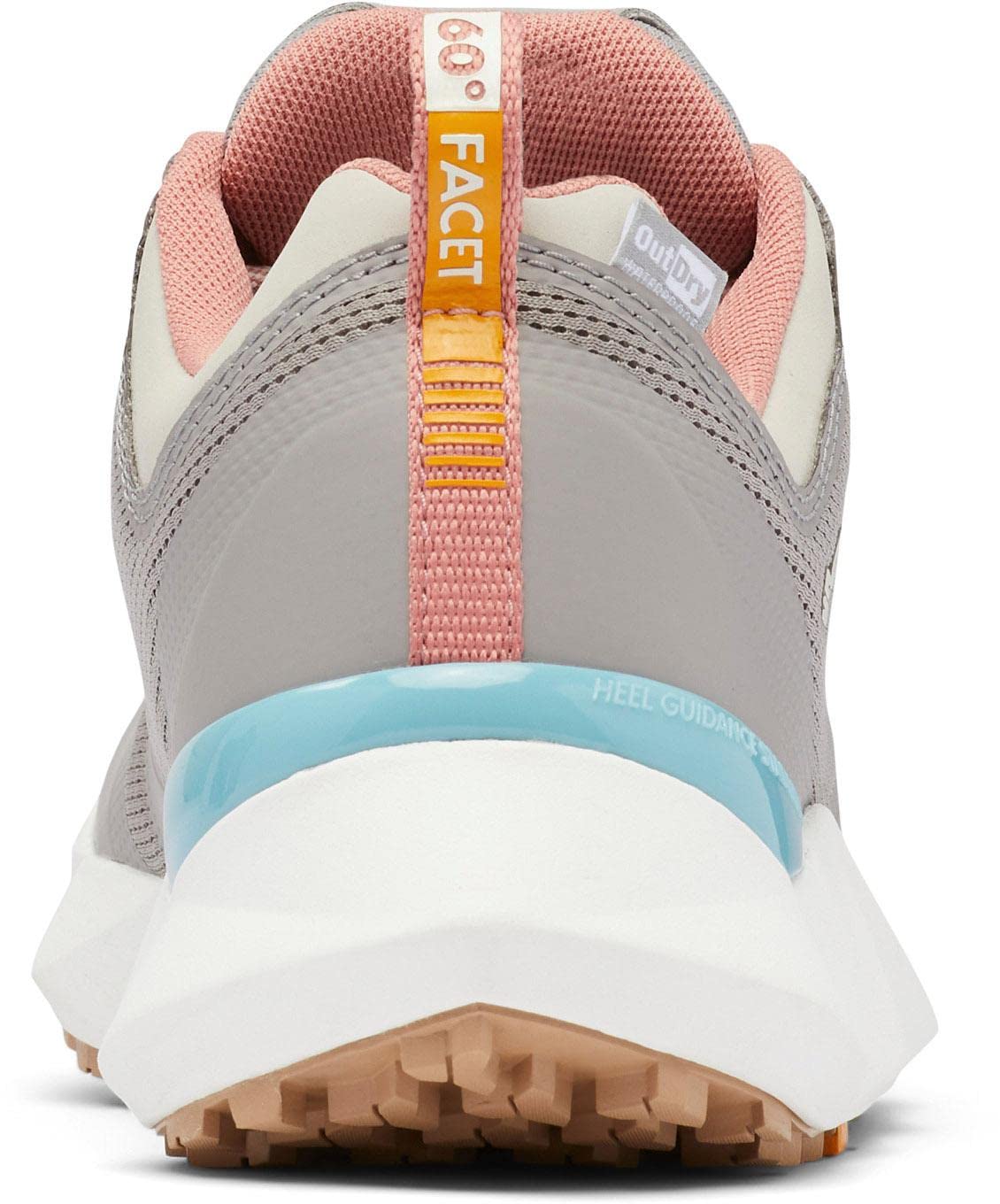Columbia Women's Facet 60 Low Outdry, Titanium Titanium/Snowcap, 9
