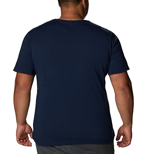 Columbia Men's Thistletown Hills Short Sleeve, Collegiate Navy Heather, Medium