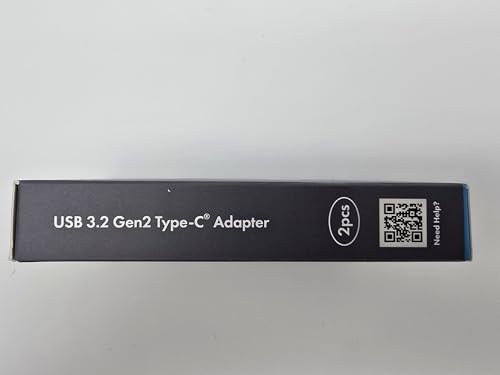GRAUGEAR USB C to USB Adapter Pack of 2, 10Gbps Data Transfer, USB C Male to USB A Female Adapter 10Gbps, Compatible with PC, Laptop, MacBook, iPhone, iPad, Apple Watch, USB Charger, Type C Devices